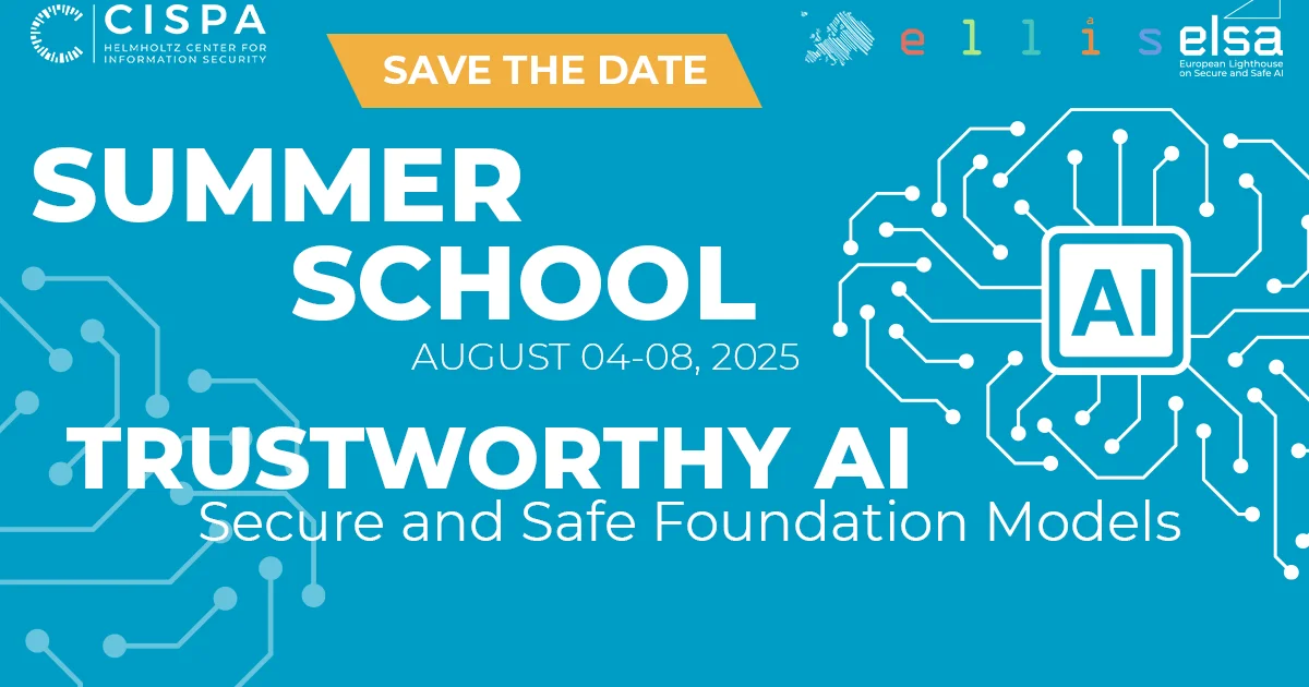 CISPA-Ellis-Summer School 2025